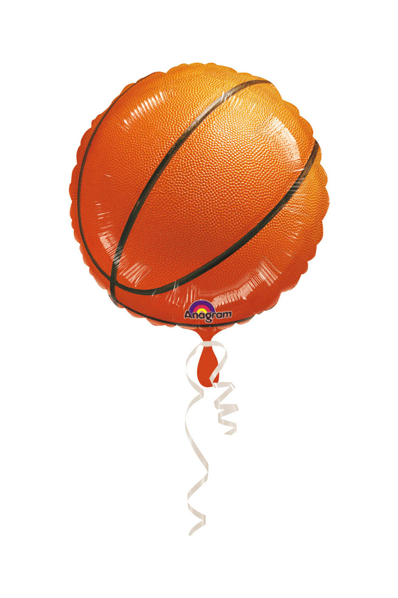 18 Basketball Foil Balloon Party America