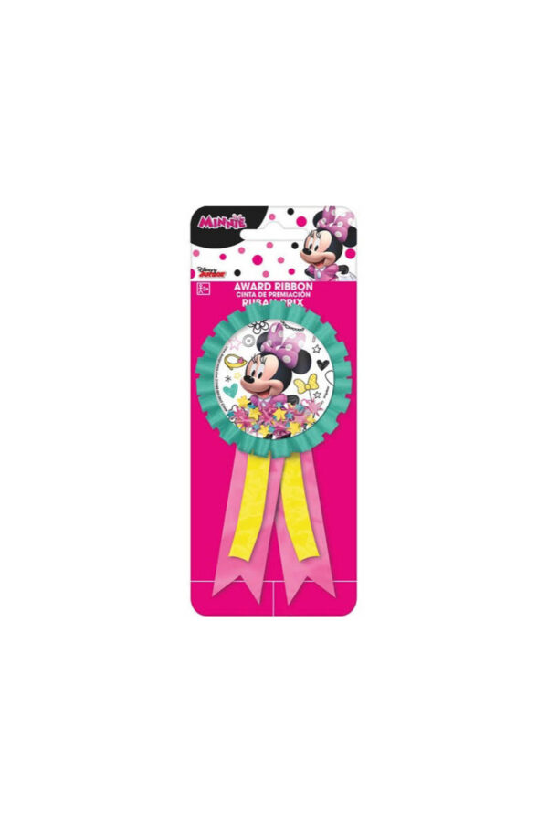 Minnie Mouse Happy Helpers Confetti Pouch Award Ribbon | Party America